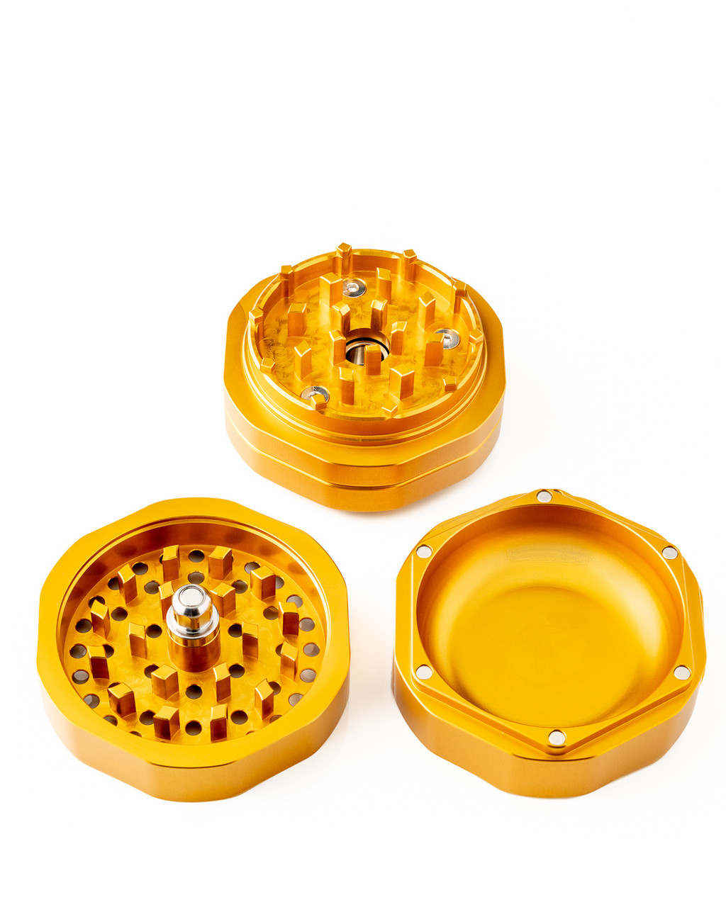 Bud Bee Grinder with Fine Plate