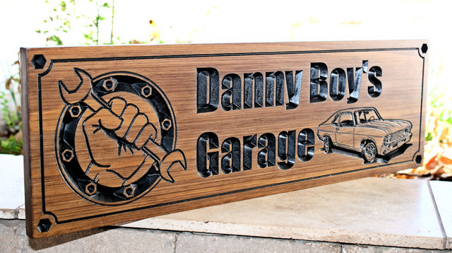 "Happy Retirement" Sign - Custom Wood Design