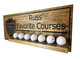 Custom Golf Sign - Golf Ball Shelf - Personalized Wood Sign