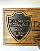 Custom Golf Sign - Golf Ball Shelf - Personalized Wood Sign