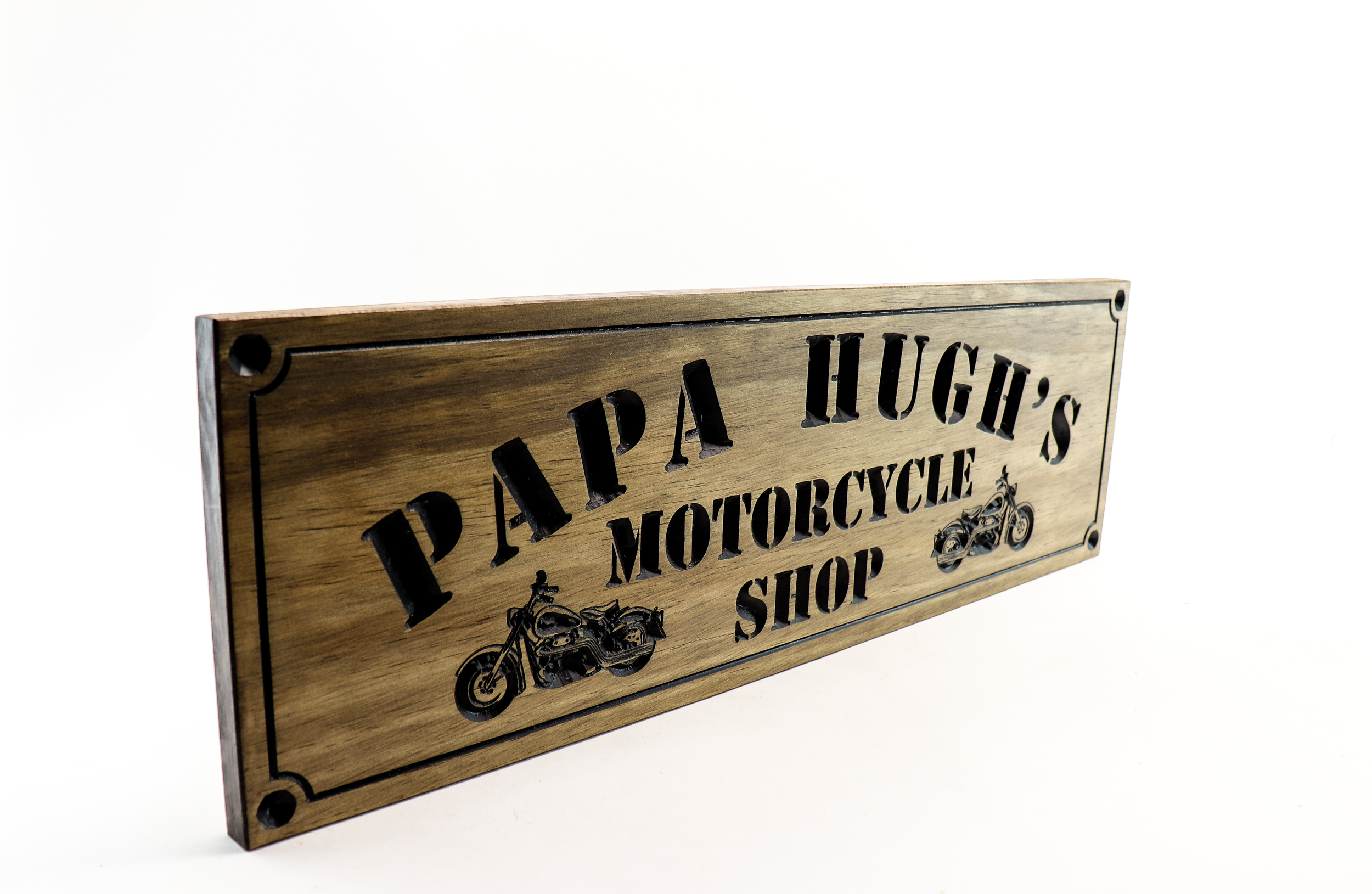 motorcycle garage sign / Man cave sign