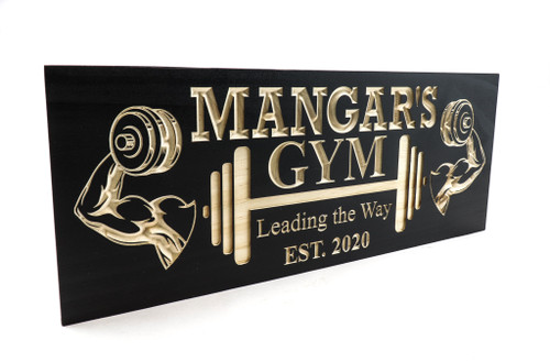 Home Gym Sign - Fitness - Garage Sign