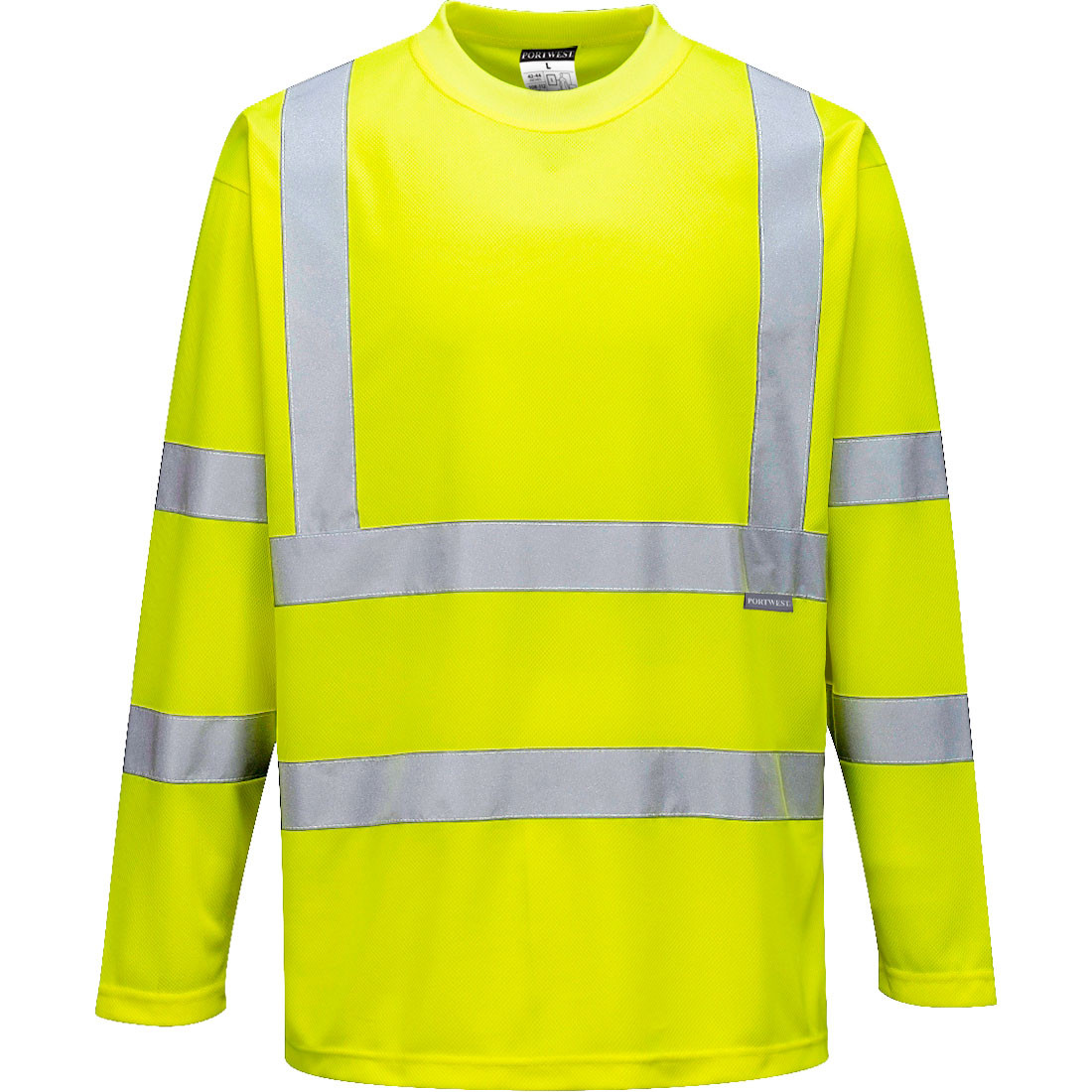 Portwest Hi-Vis T-Shirt Long Sleeve