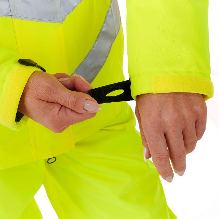 Supertouch Ladies Hi Vis Yellow Kamela Padded Jacket