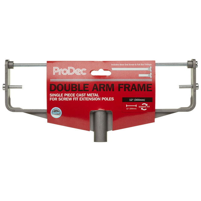 12 Prodec Cast Metal Double Arm Frame - Quality Construction