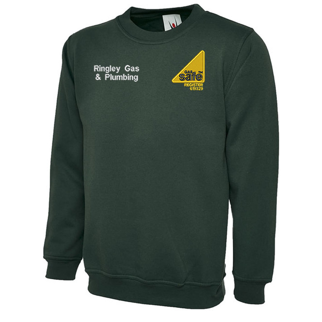 KIT Gas Safe UC203 Uneek Sweatshirt