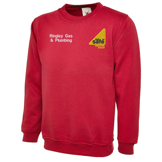 KIT Gas Safe UC203 Uneek Sweatshirt