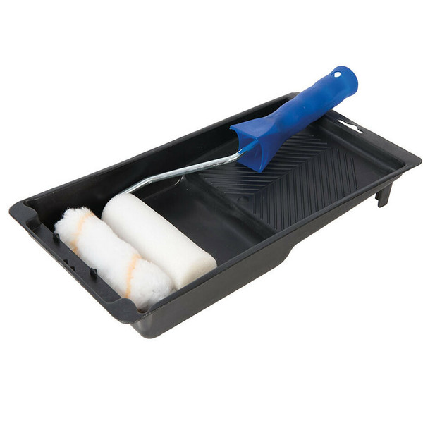 947598 Silverline Mini Roller & Tray Set