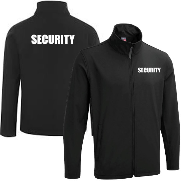 KIT UX10 Uneek Soft Shell Jacket Security White Logo
