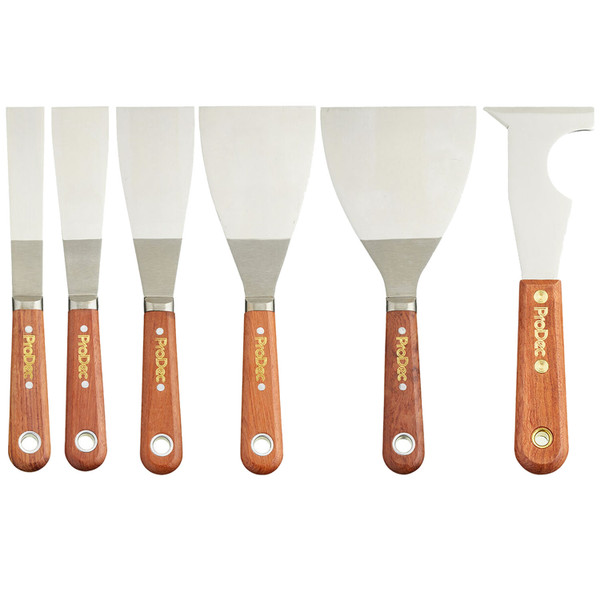 ProDec Rosewood Paint Scraper Scale Tang