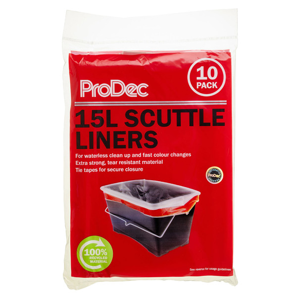 ProDec 10 pk Disposable Liners for 15L Paint Scuttle