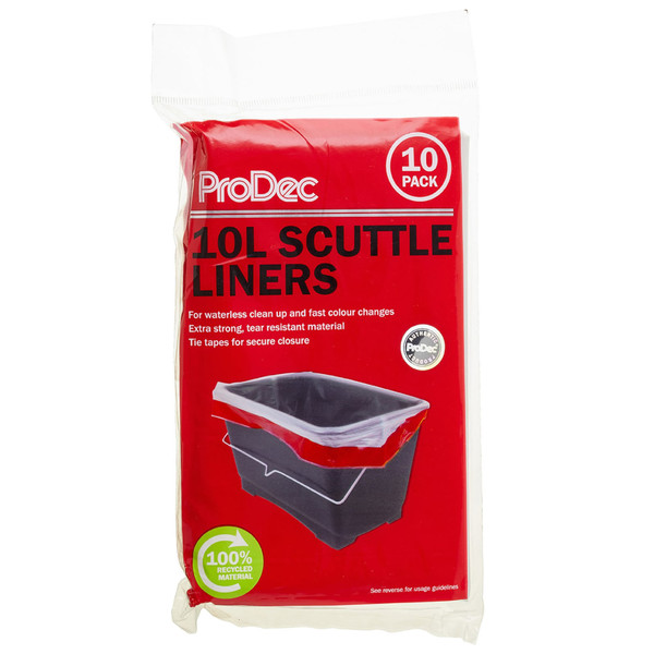 BPSSLINER 10 pk Disposable Liners for 10L Paint Scuttle