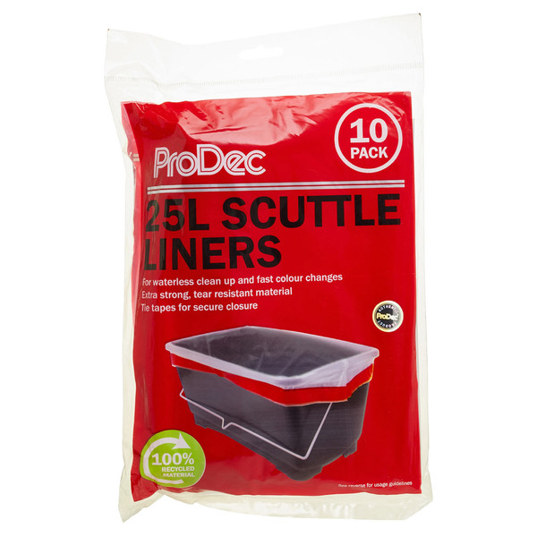 BPSLLINER ProDec 10 pk Disposable Liners for 25L Paint Scuttle