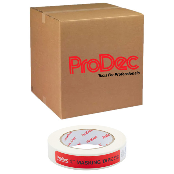 36 x 1M ProDec 50m Masking Tape 25mm