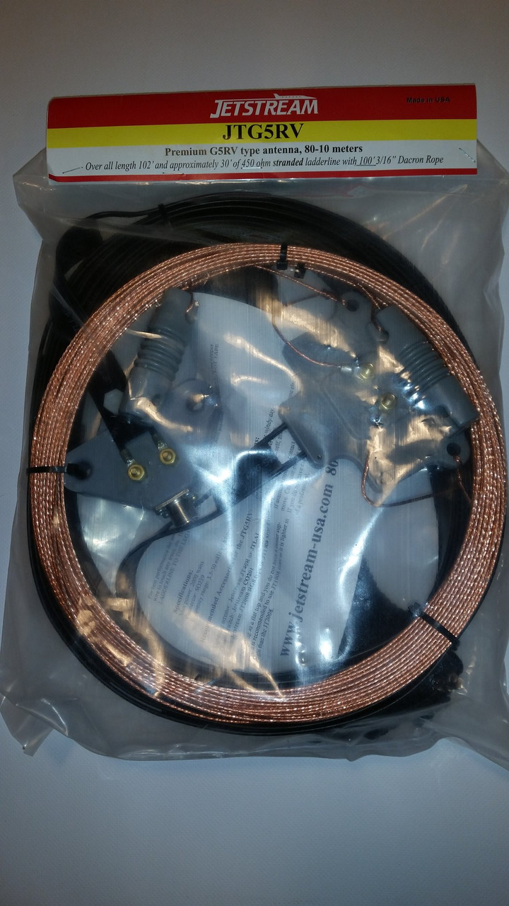 Jetstream JTG5RV Multi-Band Wire Antenna 10-80M for Ham Radio