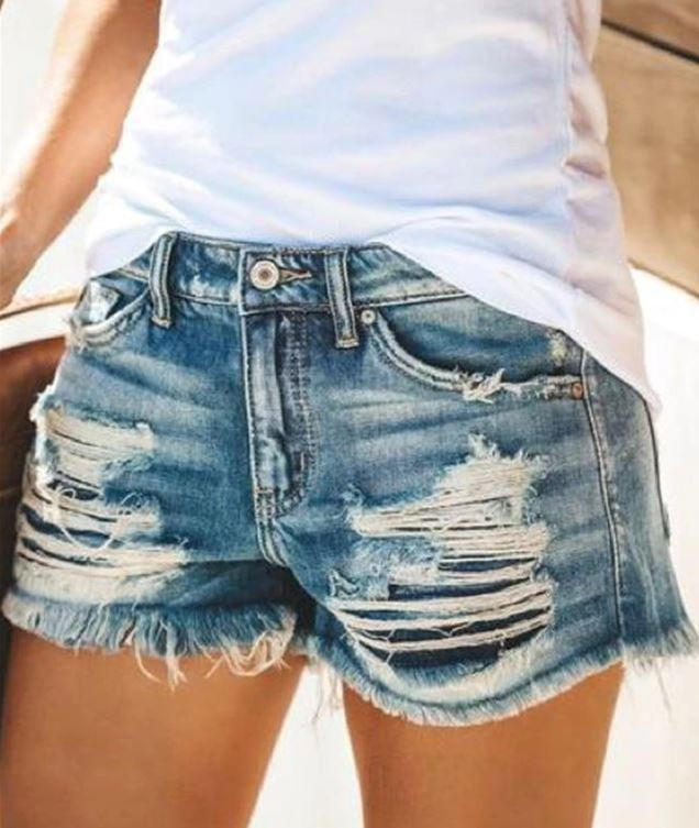 Short en Jean Destroy