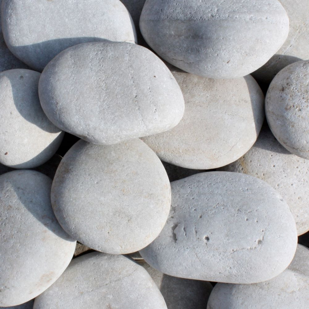White Beach Pebbles