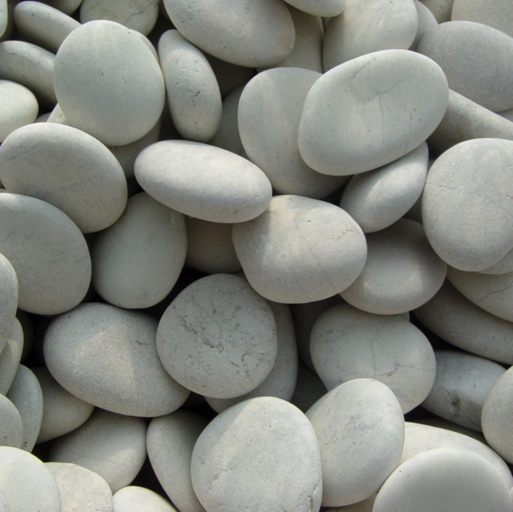 White Beach Pebbles