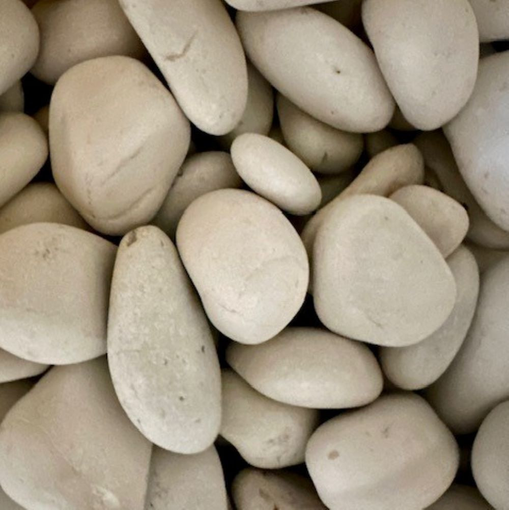 White Beach Pebbles