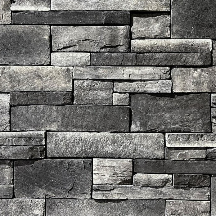 Casa di Sassi, ledgestone, EZ Ledge - Carbone - ACR Stone Group - Manufactured Stone