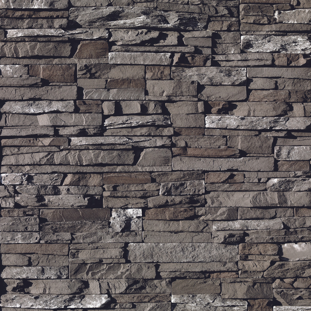 Eldorado Stacked Stone Panels - Dark Rundle ACR Stone Group