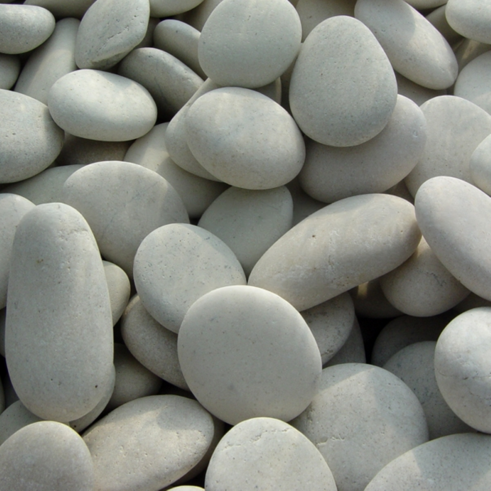 White Beach Pebbles