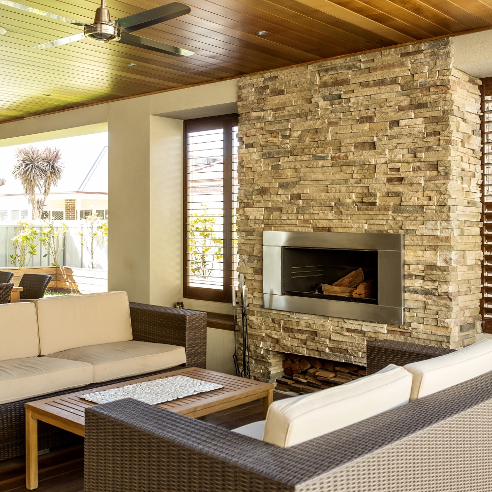 Pro-Fit Alpine Ledgestone Panel - Chardonnay - ACR Stone Group