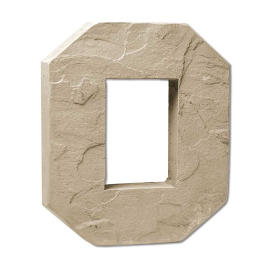 Eldorado Utility Electrical Box Octagon Single - ACR Stone