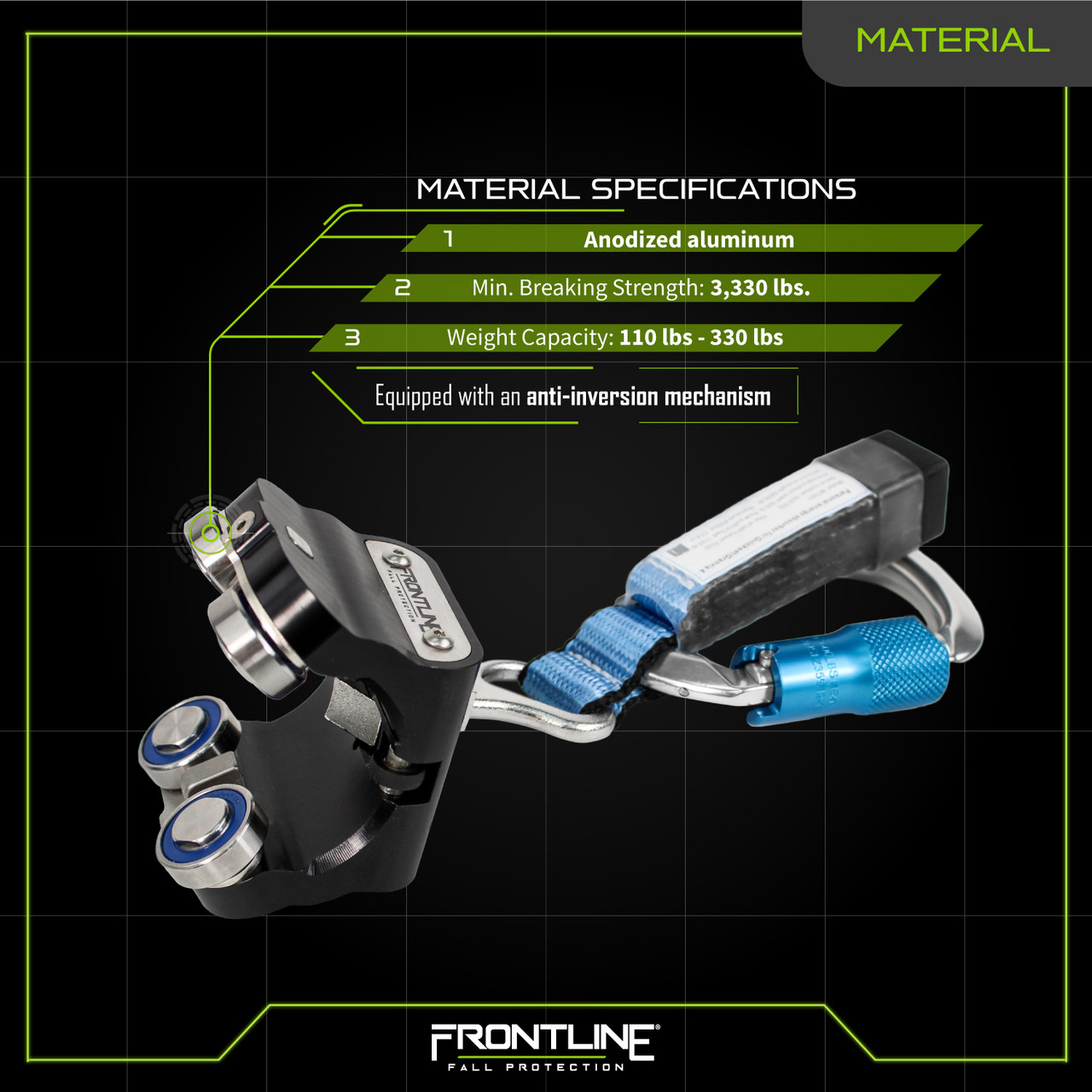 Frontline TRR38 Vertical Ladder System Trolley - Frontline