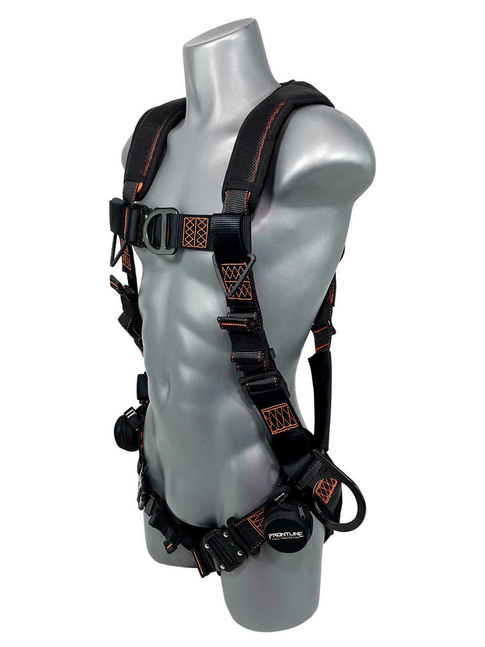 Frontline 105CFTB Combat™ Vest Style Harness with Front Side D-Rings ...