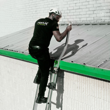 Ladder Safety Walk-Thru Extension - Frontline