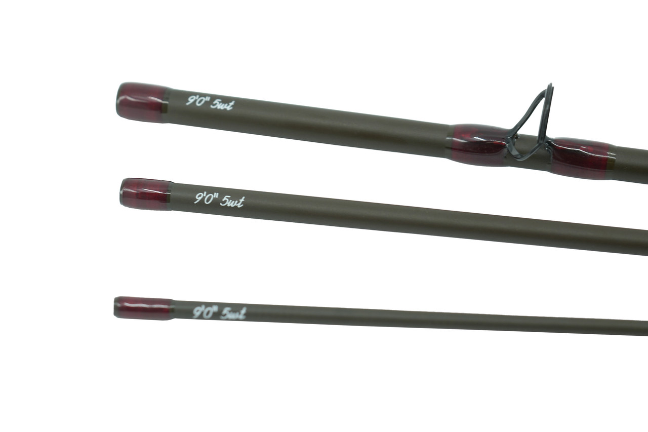 Westslope IM-12 Graphite 4 Piece Fly Rod with Case and Extra Tip