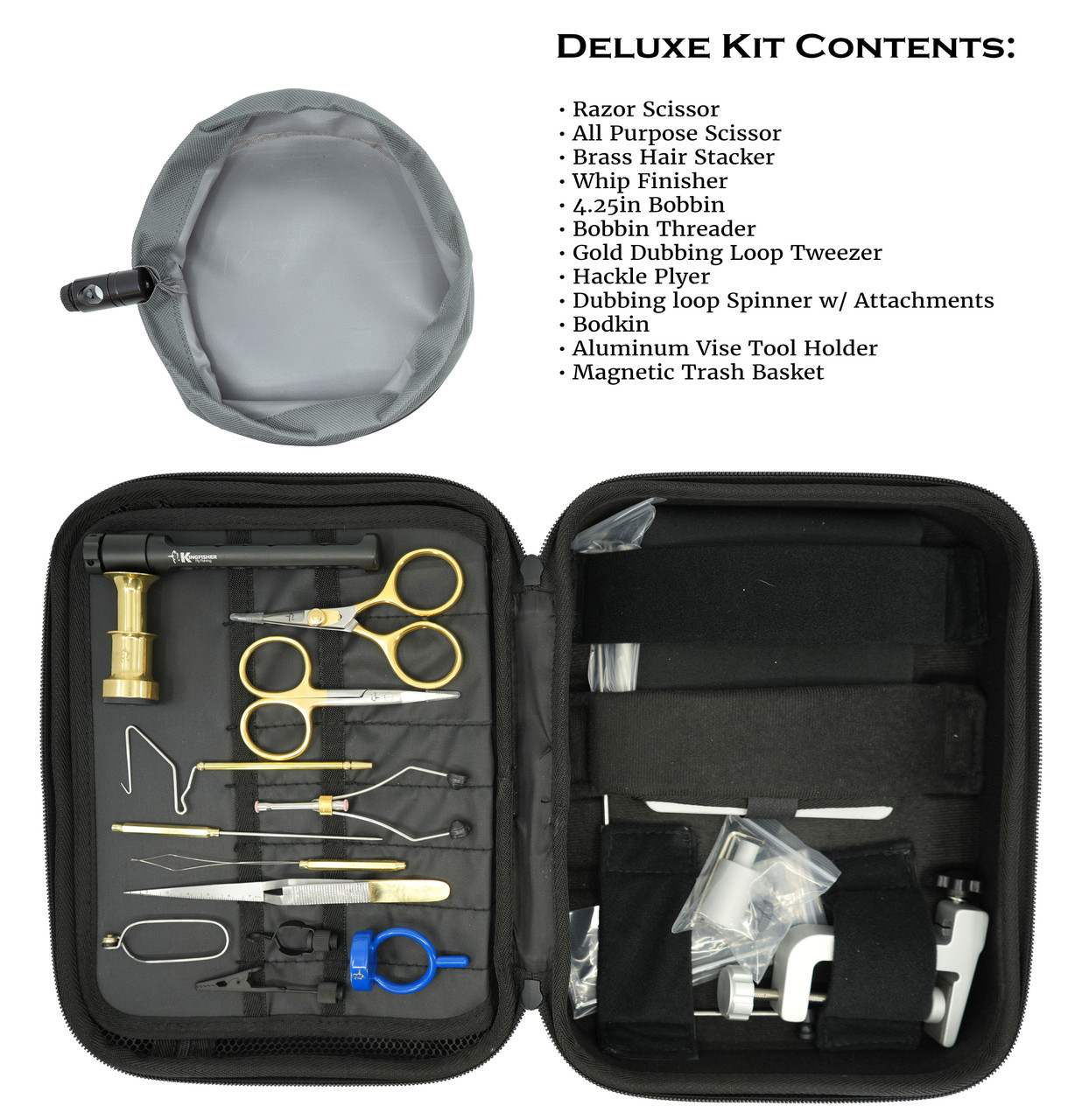 Bitterroot Fly Tying Vise Kit with Tools