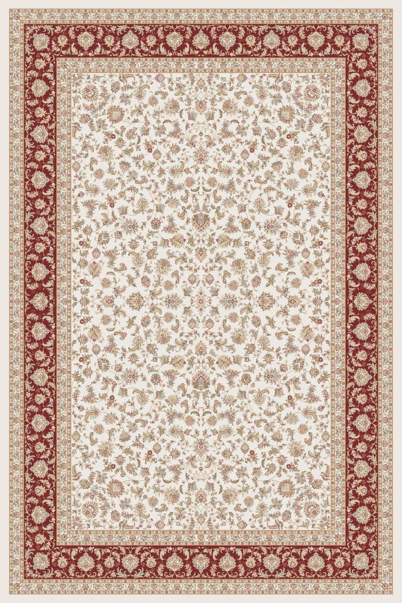Classic Rug Collection - 4554A CREAM RED - Furniture Expo