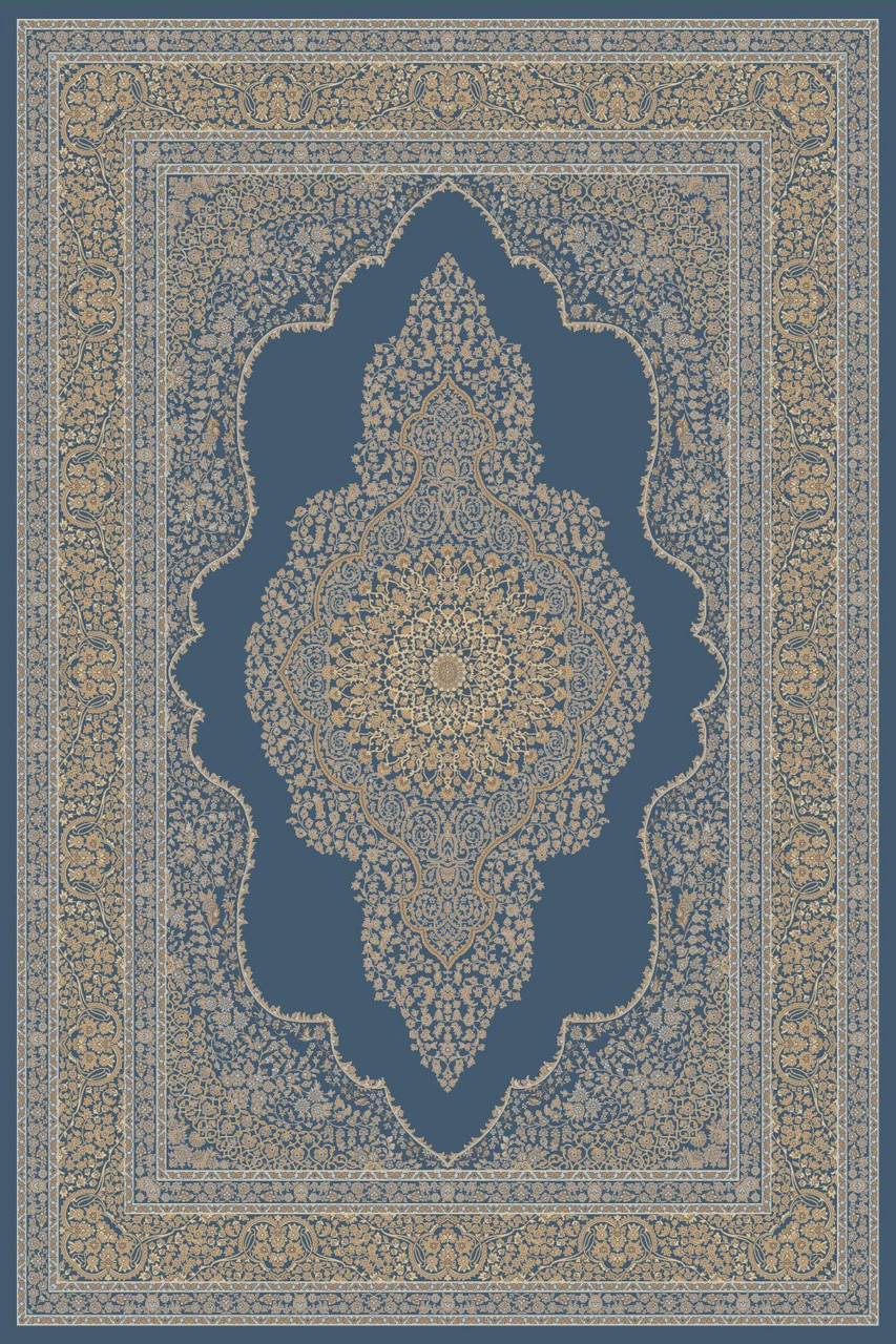 Classic Rug Collection - 4592A BLUE BLUE - Furniture Expo