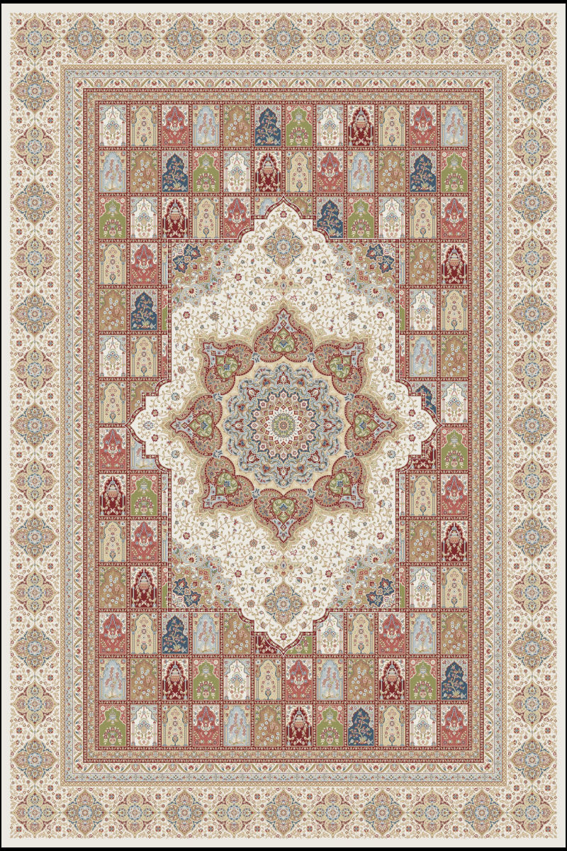 Classic Rug Collection - 5014A CREAM CREAM - Furniture Expo