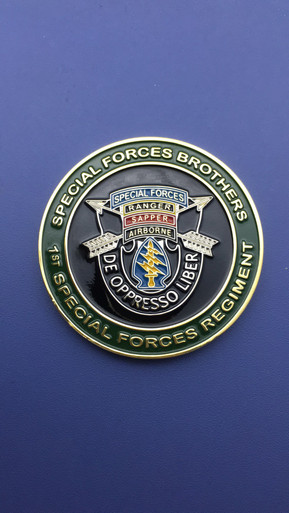 SFB Coin - Sapper w/ Ranger Tab - SF Brothers Shop