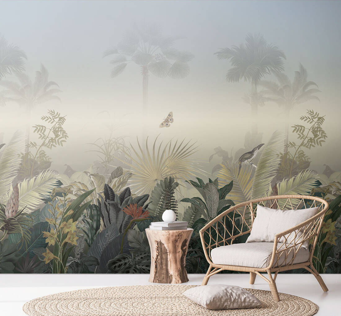 repeatable wallpaper mural