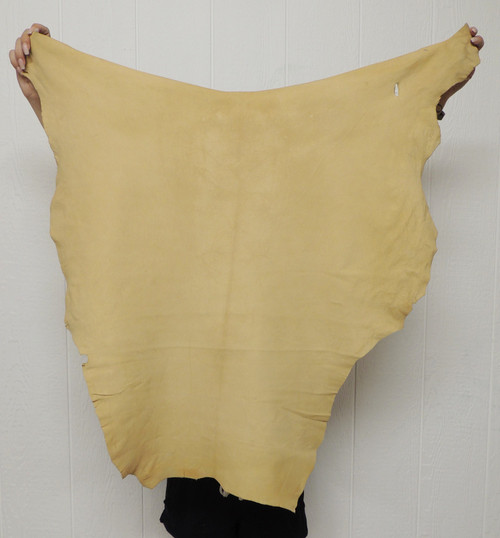 SMOKE BUCKSKIN Leather Hide for Native American SASS Western Crafts ...