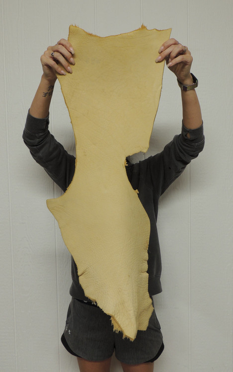 9-11 oz. Full Grain Buffalo Bison Leather Hide for Native American SASS ...