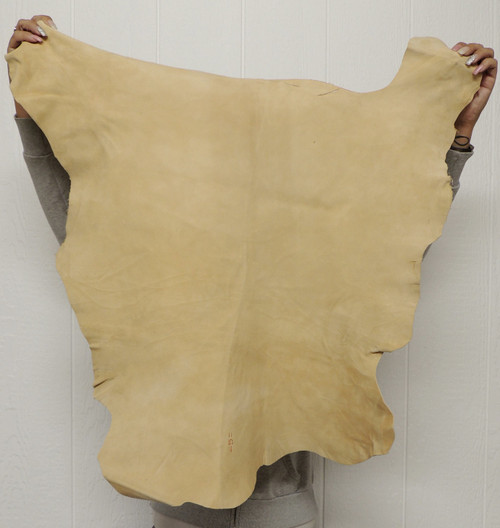 BRAINTAN Buckskin Leather Hide for Native American SCA SASS LARP Crafts ...