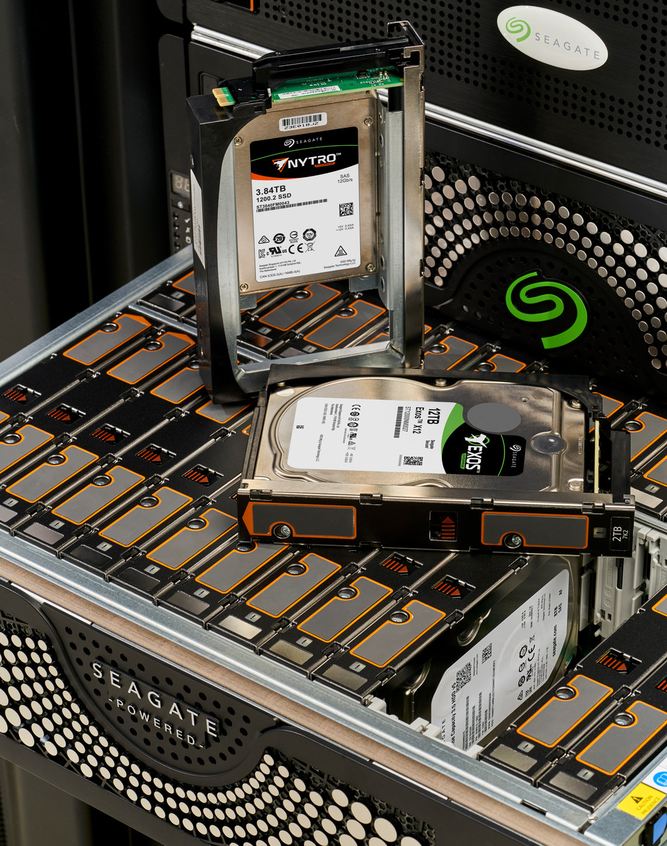 Seagate Exos X 5U84 - RAID System UP TO 84 HDD/SSD SYSTEM - Aeon Micro Inc