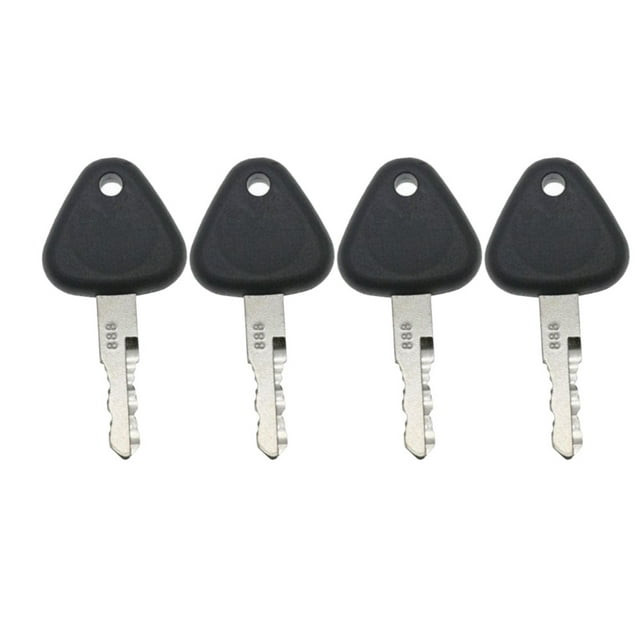 4 Pack 888 Keys for SDLG Excavator and Heavy Equipment Ignition Key ...