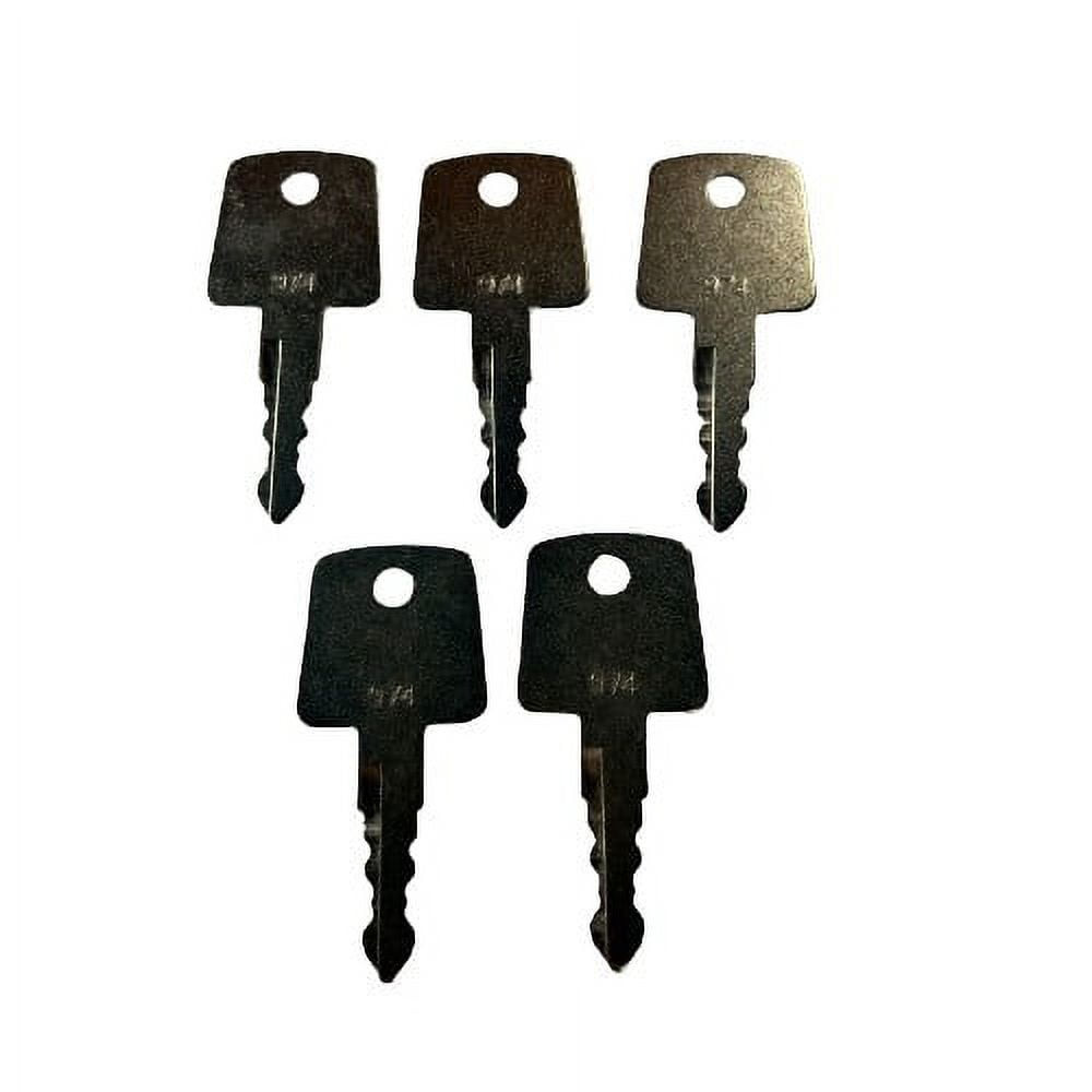 5 Pc # 974 974 Key Fits Sakai Blacktop Roller Keys Heavy Equipment ...