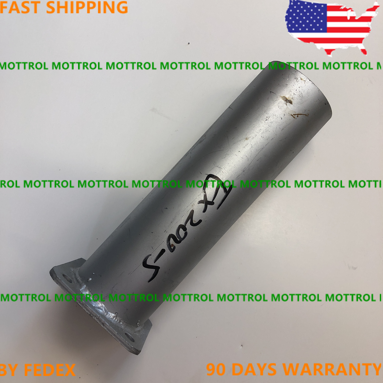 6BG1 ENGINE PIPE EXHAUST ,MUFFLER TUBE FITS HITACHI EX200-5 EX200LC-5 ...