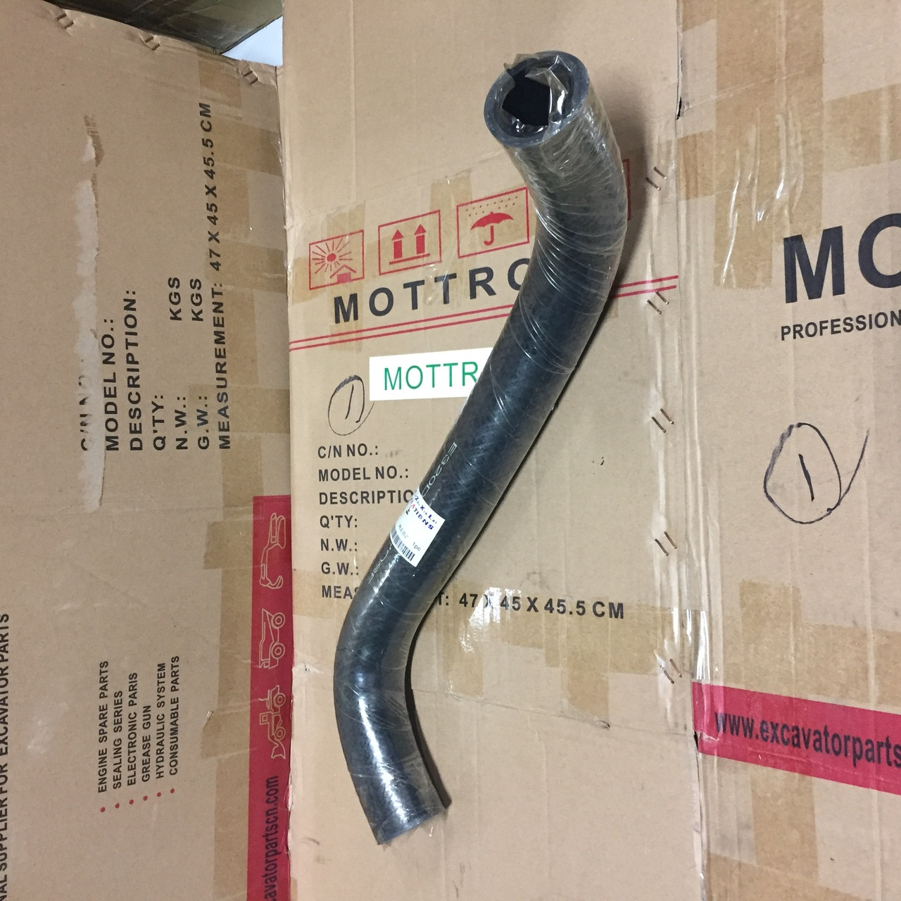 E320C WITH A COLD ENGINE UPPER WATER HOSE FITS CATERPILLAR,CAT,2040951 ...
