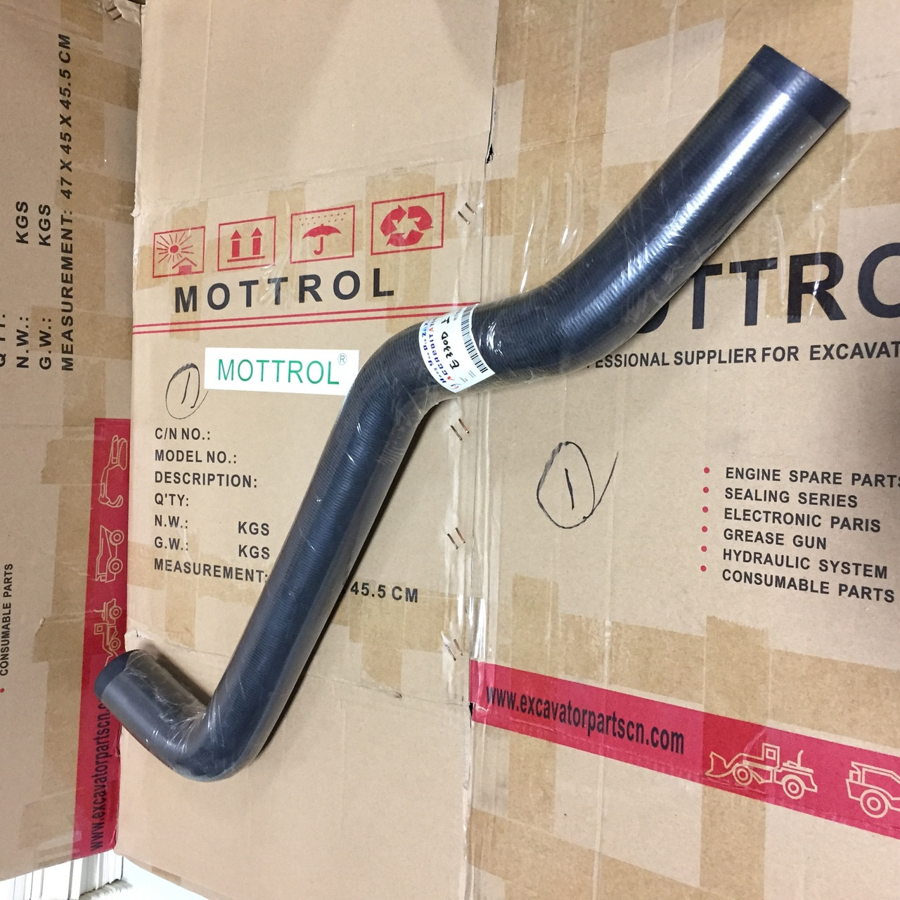 E330D E336D TOP WATER HOSE 230-2931 FIT CATERPILLAR CAT EXCAVATOR ...