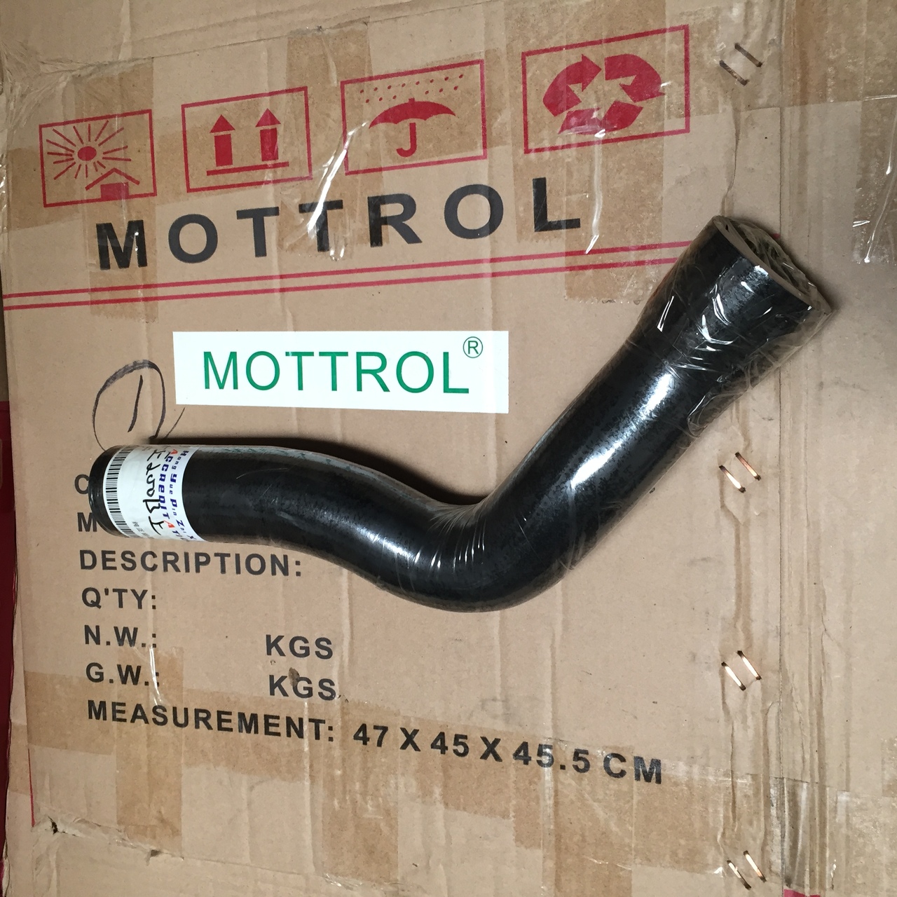 E200B UPPER WATER HOSER FITS CATERPILLAR CAT 0964202 - MOTTROL ...