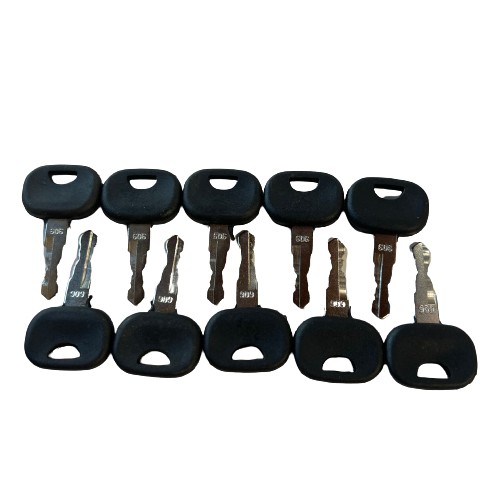 10 Pack 606 AT322699 Keys for John Deere JD Liebherr Loader Dozer ...
