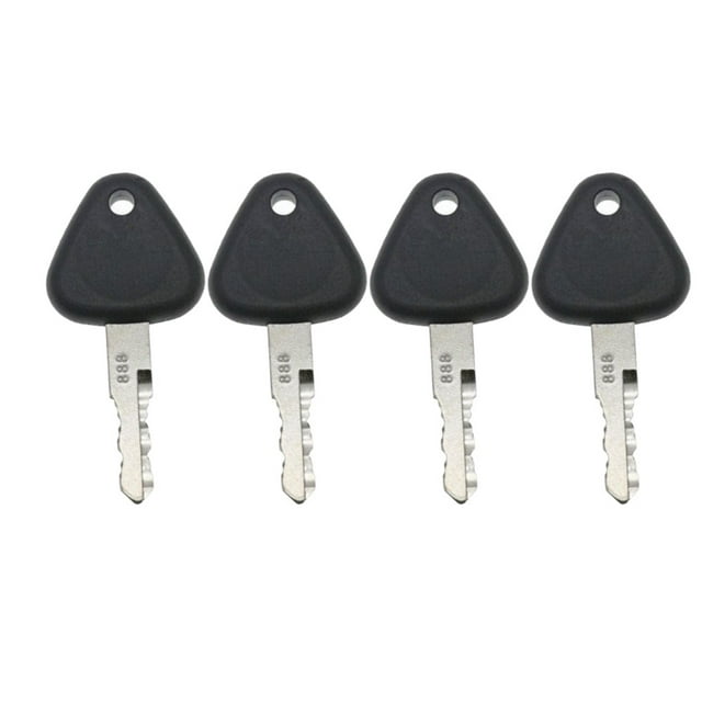 4 Pack 888 Keys for SDLG Excavator and Heavy Equipment Ignition Key ...